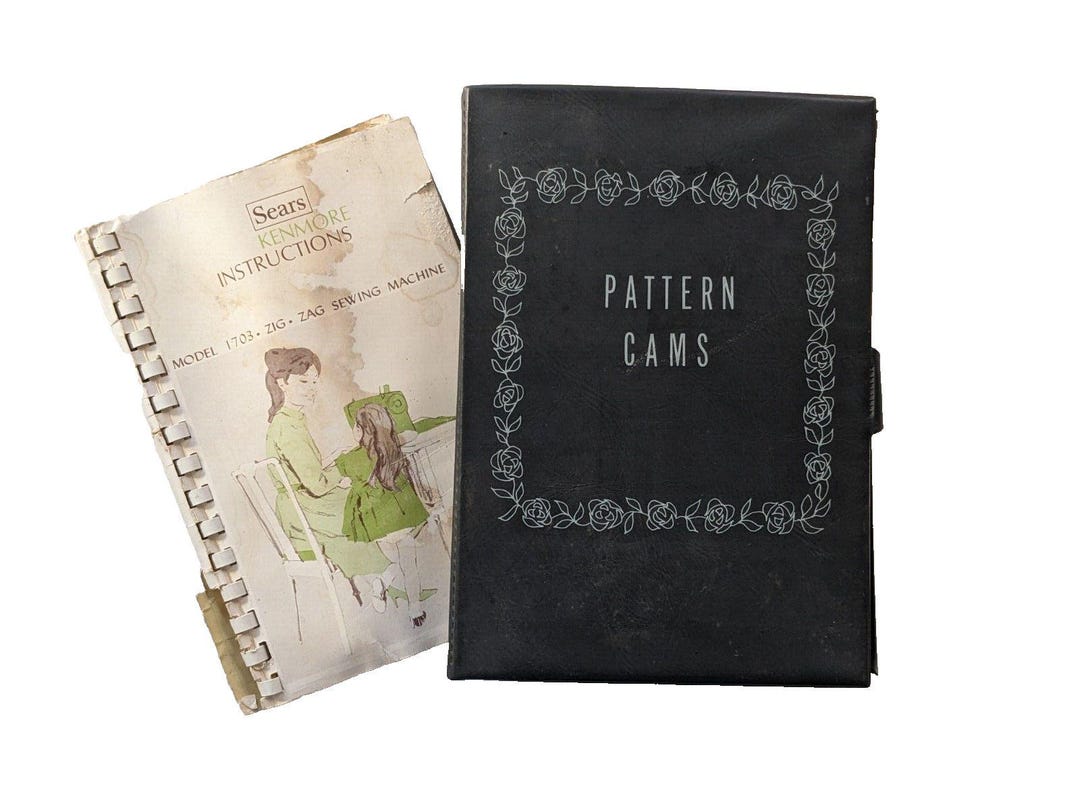 VINTAGE Kenmore Sears Sewing Machine Pattern Cam Discs Set of 20 W ...