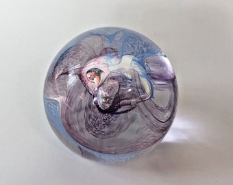Vintage Glass Paperweight Caithness Myriad Design - Etsy