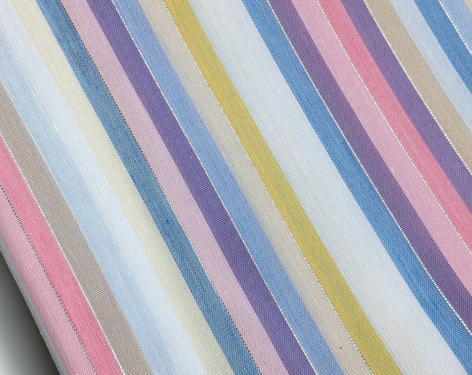 Rainbow Fabric - Pastel Rainbow Stripes 2 Vertical by Misstiina ...