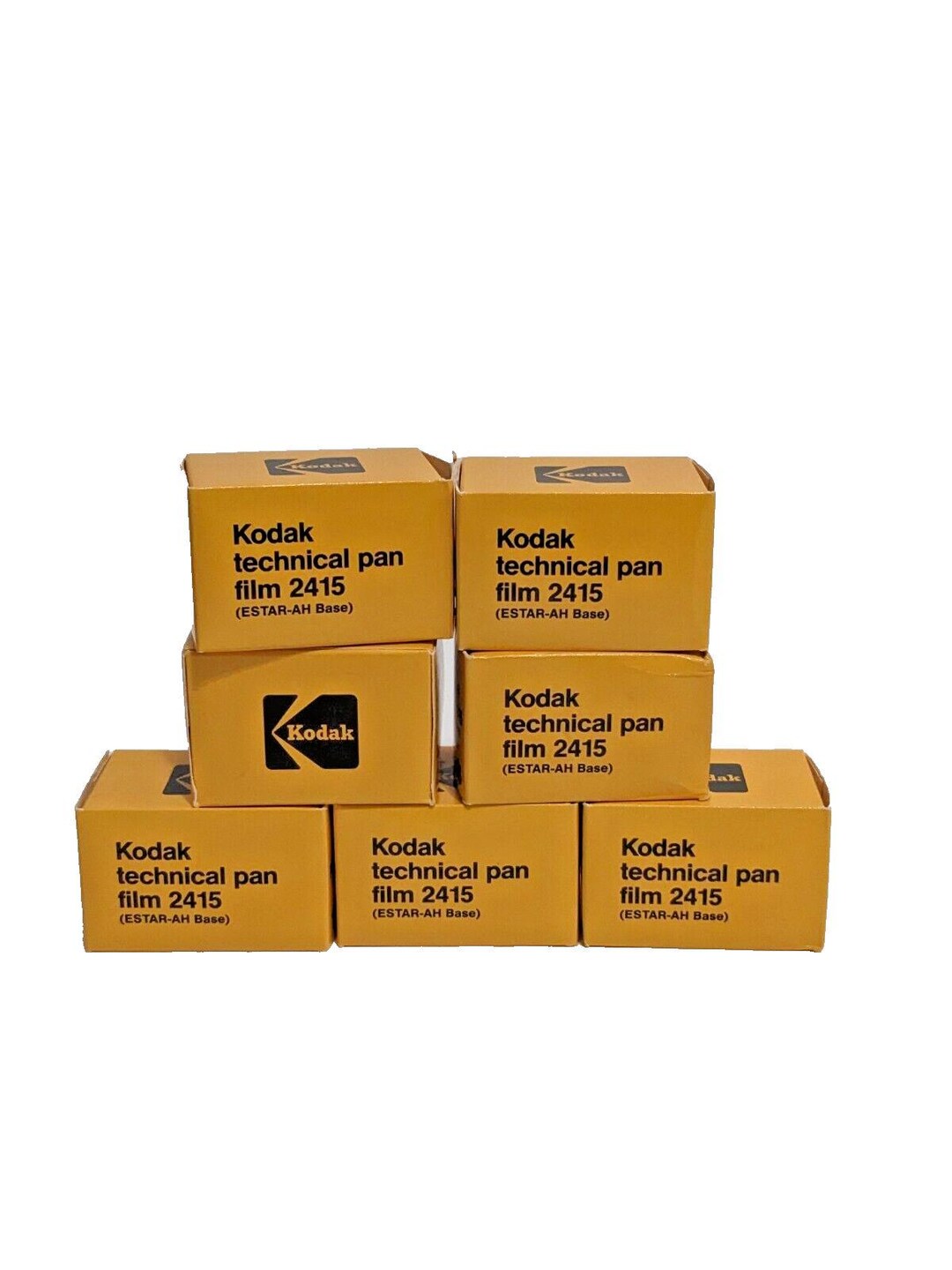 Kodak Technical Pan 2415 TP ESTAR AH Base 135-36 Film Lot of 7 Rolls ...