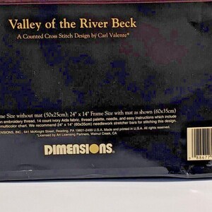 Valley of the River Beck Dimensions Gold Collection Vintage 1993 Cross ...