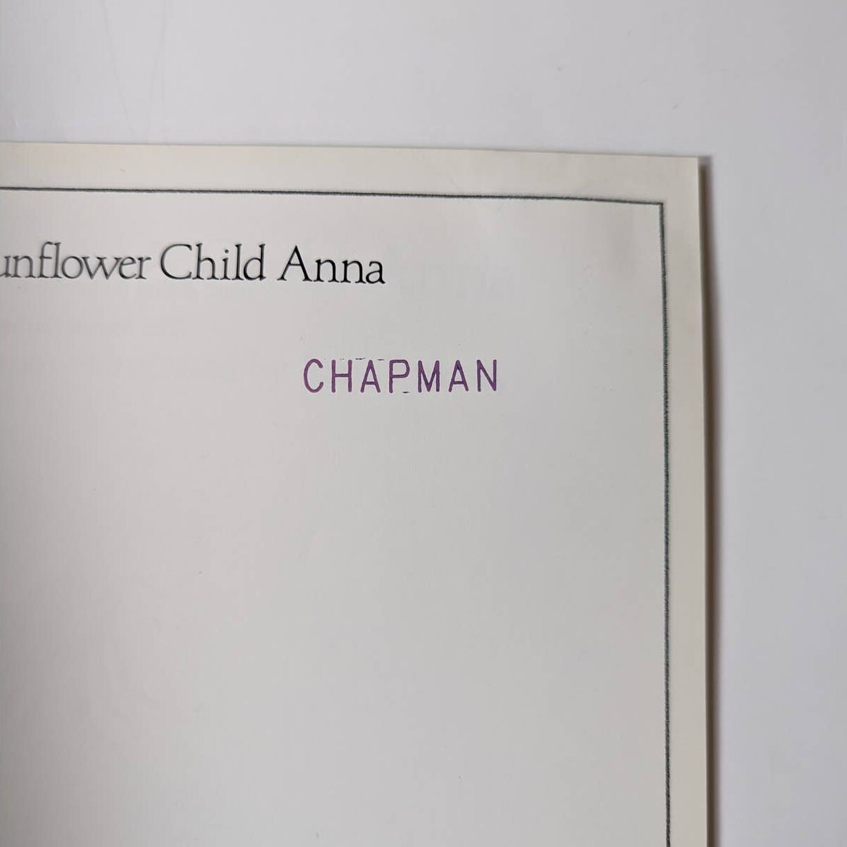 Wild Wild Sunflower Child Anna 1991 by Nancy White Carlstrom Vintage ...