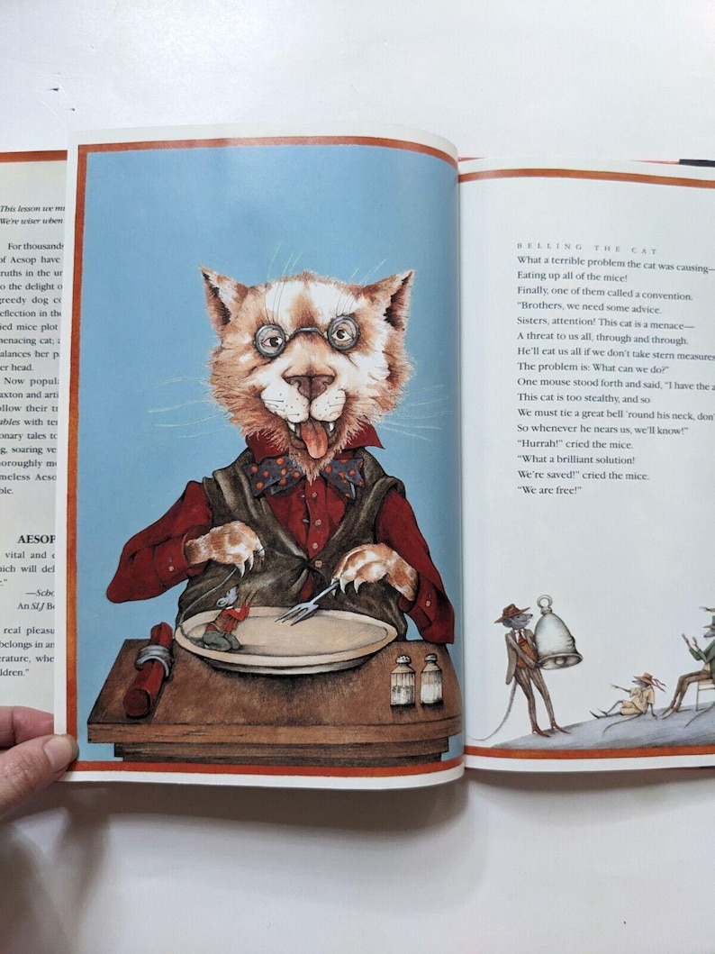 Belling the Cat and Other Aesop's Fables (1990) by Tom Paxton Vintage ...