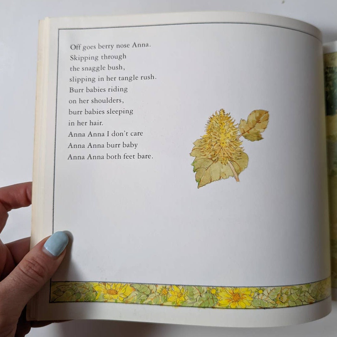 Wild Wild Sunflower Child Anna 1991 by Nancy White Carlstrom Vintage ...