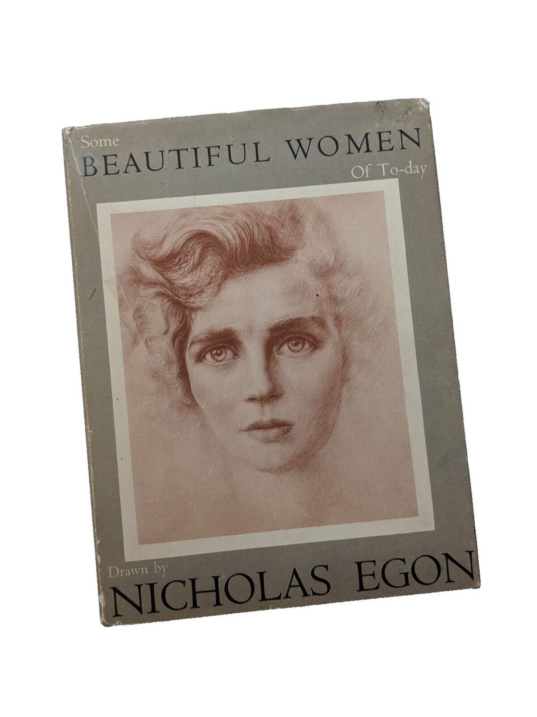Some Beautiful Women of To-day Drawn by Nicholas Egon (1952) Vintage ...