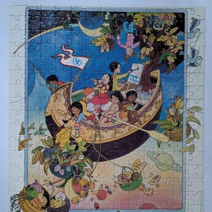 Vintage Unicef Jigsaw Puzzle the World's Children Code 7700 208 Pieces ...