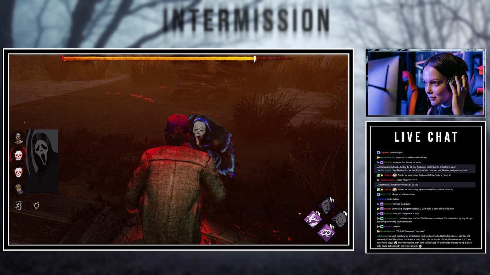 Animated Spooky Twitch Overlay, Horror Stream Pack, Halloween Twitch ...