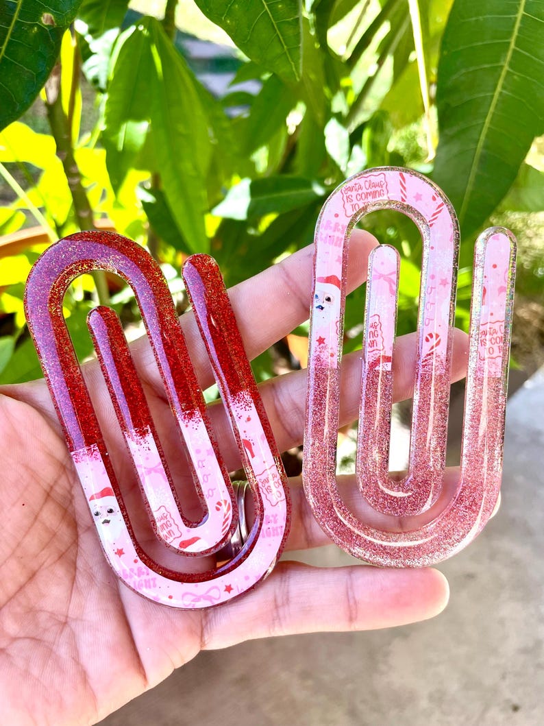 Jumbo Paper Clips, Holiday Paper Clips, Bookmarks, Christmas, Office ...