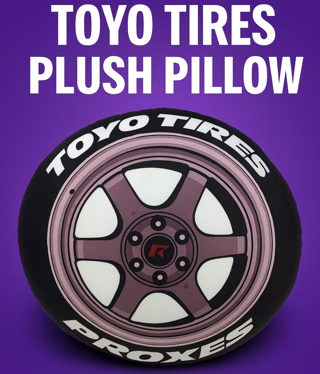Toyo Tires Racing Wheel Plush Throw Pillow Black Drift Edition - Etsy