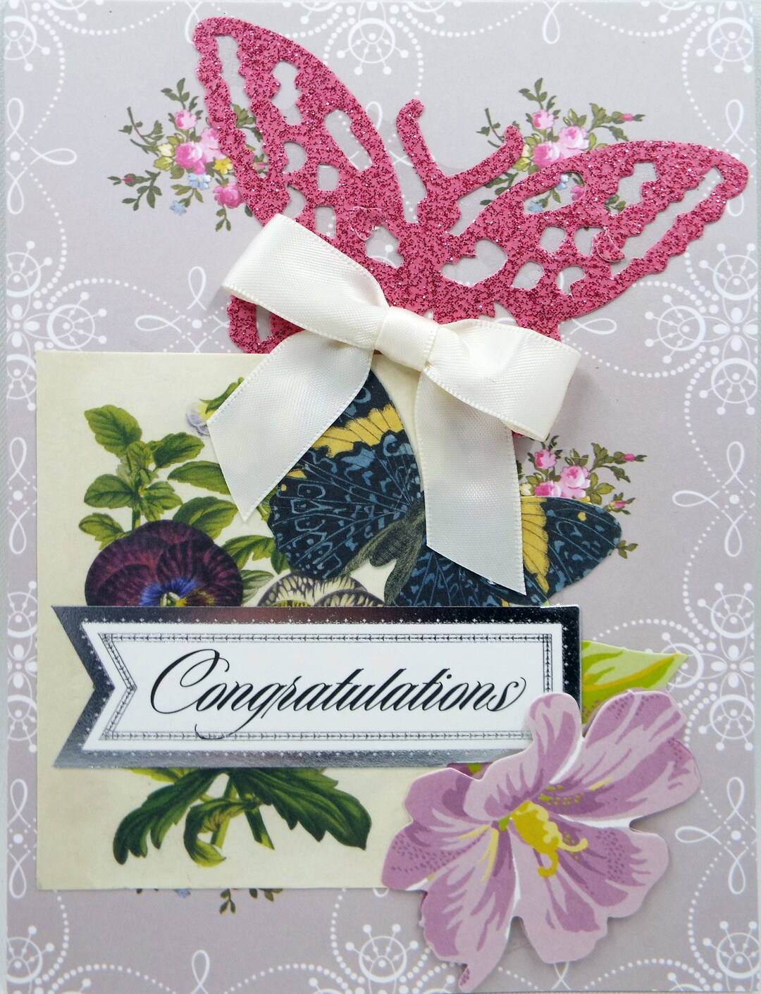 Congratulations Card Handmade - Etsy