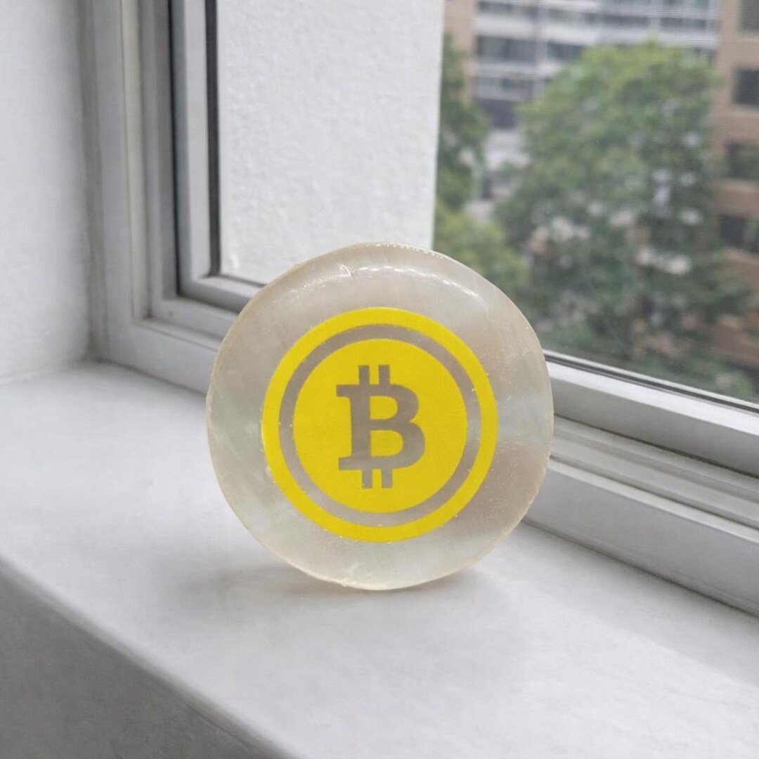 Buy Bitcoin Resin Coin – Handmade Crypto Token Keepsake | Digital ...