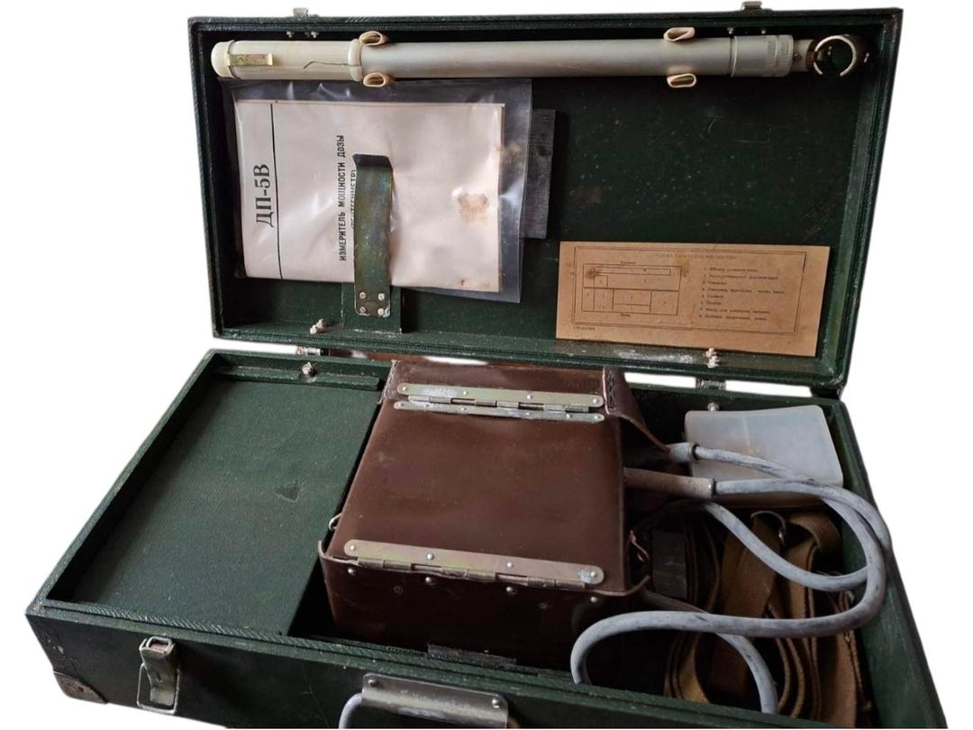 Soviet Dosimeter DP-5B Soviet Geiger Counter Radiation Detector ...