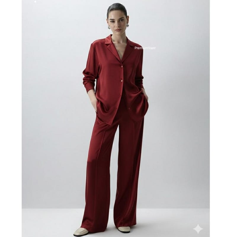 Luxury Silk Co Ord - Etsy