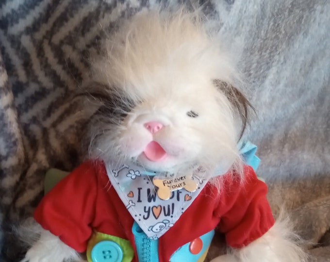 Reborn Puppy Dog Hybrid Artist Mini Baby Bull Dog Boy - Etsy