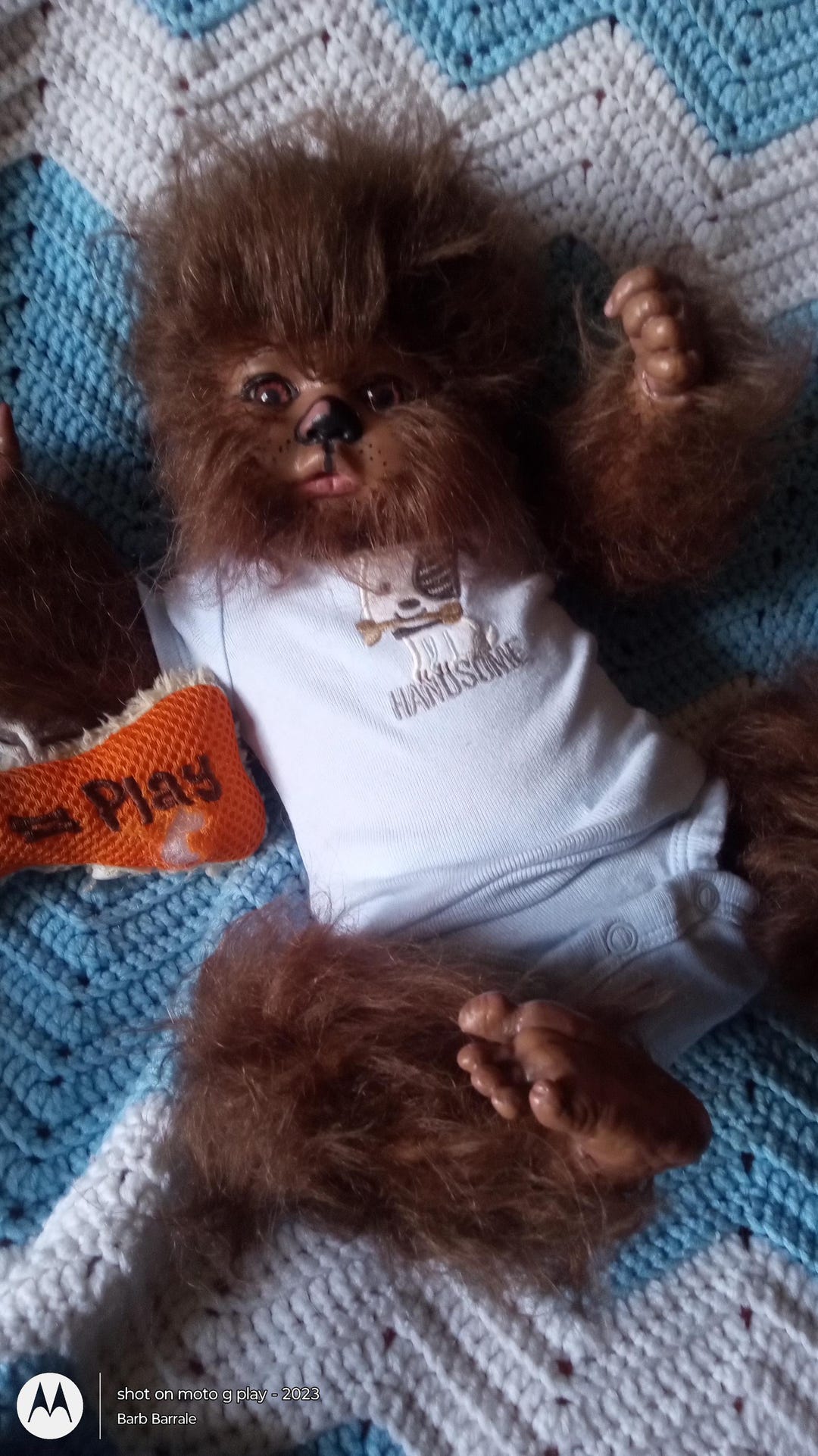 Reborn Bigfoot Doll Baby Sasquatch Dog Hybrid Fantasy - Etsy