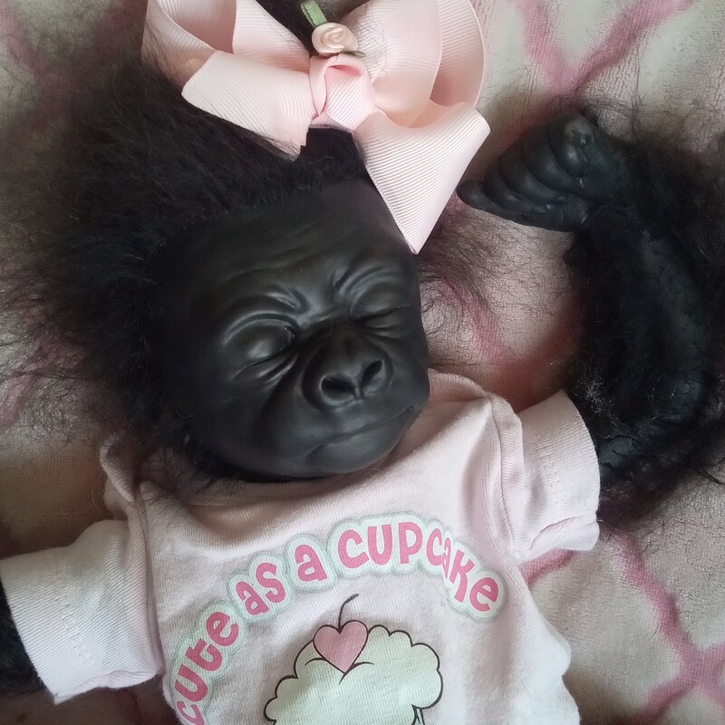 Realistic Baby Monkey Dolls - Etsy