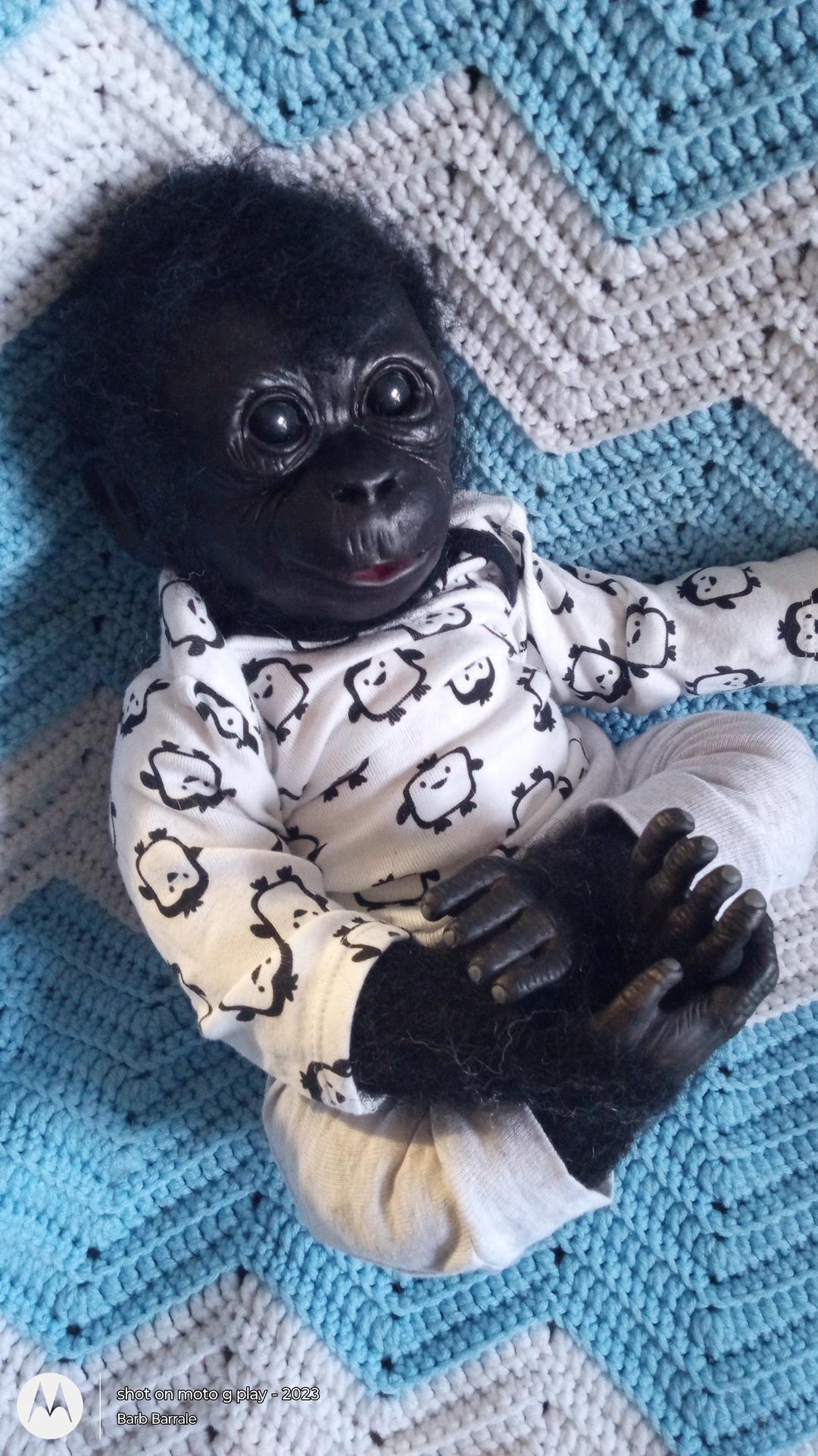 Reborn Gorilla Artist Doll Baby Ape Hybrid Monkey - Etsy Canada