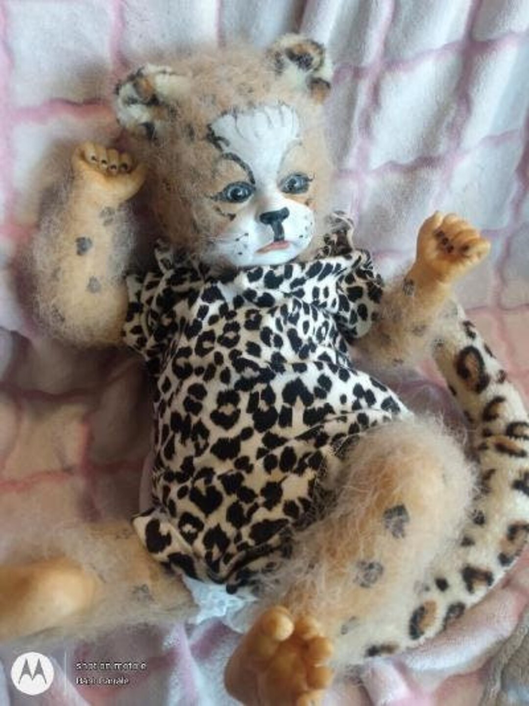 Reborn Hybrid Cat Kitty Artist Doll Kitten Fantasy Animal Baby Ready to ...