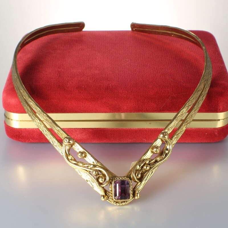 Torque Necklace - Etsy