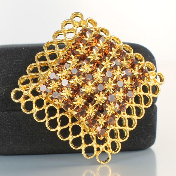 Square Brooch - Etsy