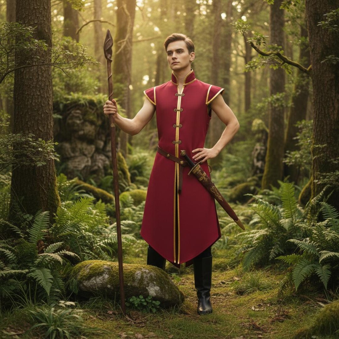 Men's Medieval Viking Vest | Sleeveless Renaissance Waistcoat ...