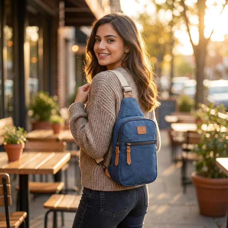 Retro Sling Bag Sewing Pattern PDF | Easy Unisex Crossbody Bag | Retro ...