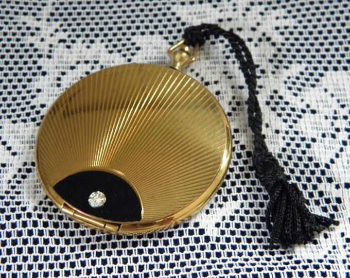 Vintage Compact Mirror Powder, Art Deco, Volupte , 60s - Etsy
