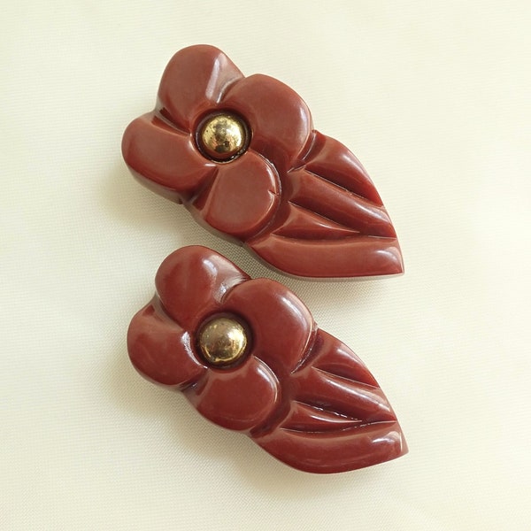 Bakelite Dress Clip - Etsy