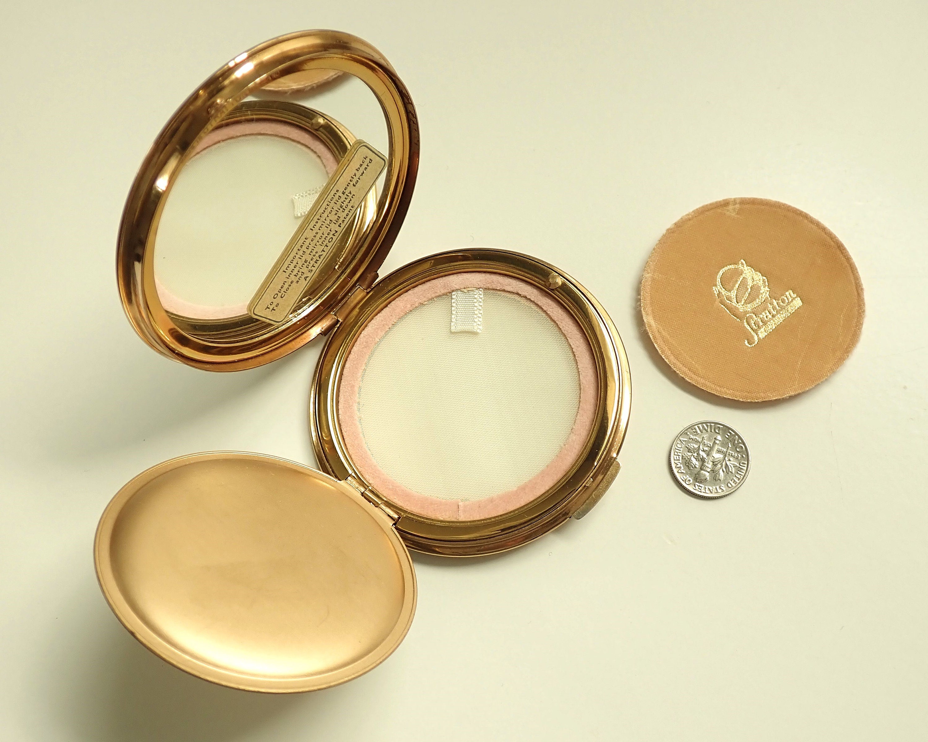 Vintage Stratton Boat Ship Powder Compact MV Georgic unused | Etsy