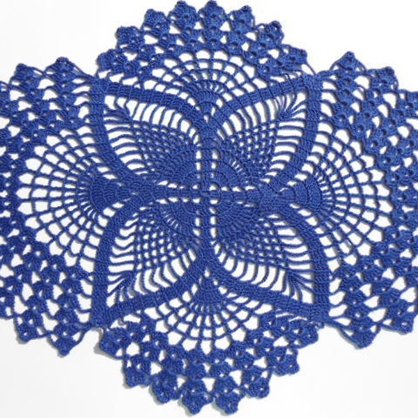 Blue Doilies - Etsy