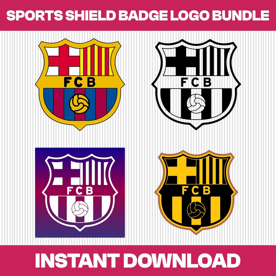 Soccer Club Crest SVG, Football Badge Logo Vector (digital Download) - Etsy