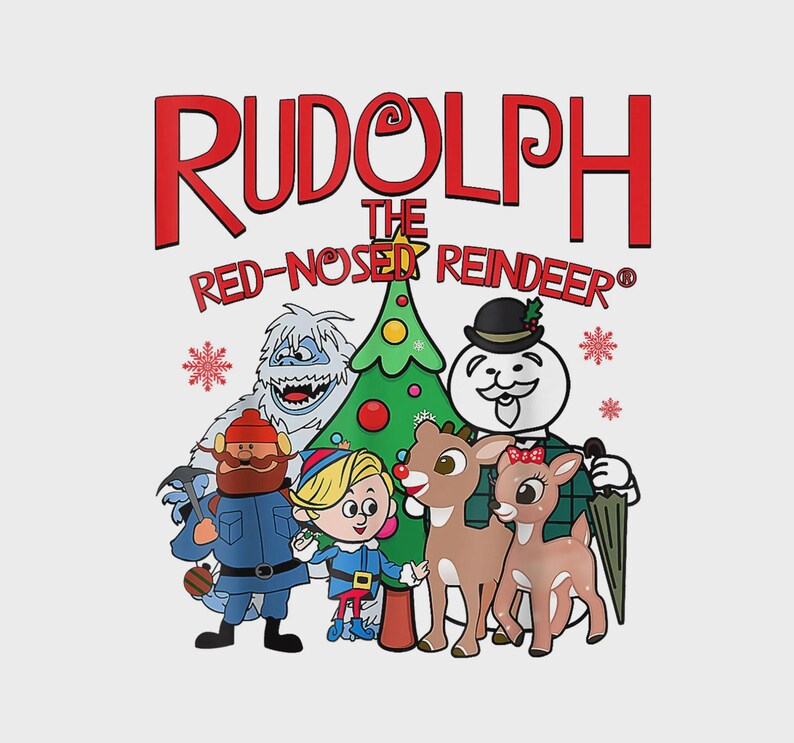 Rudolph the Red-nosed Reindeer Christmas Png, Rudolph the Red-nose ...