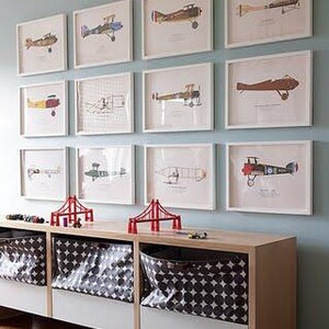 Hall's Bulldog Racer Vintage Airplane Watercolor Print, 8"x10" - Etsy