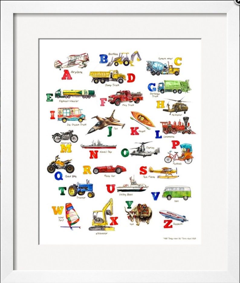 Four 8x10 Prints of Your Choice Plus an ABC | Etsy