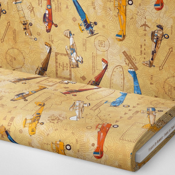 Airplane Fabric - Etsy