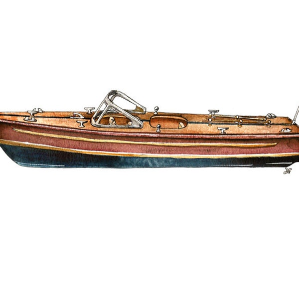 Chris Craft Art - Etsy