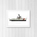 USCG Medium Endurance Cutter WMEC 210', Coast Guard Watercolor Print ...