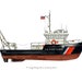 USCG 49' BUSL BOUY Boat Coast Guard Watercolor Print - Etsy UK