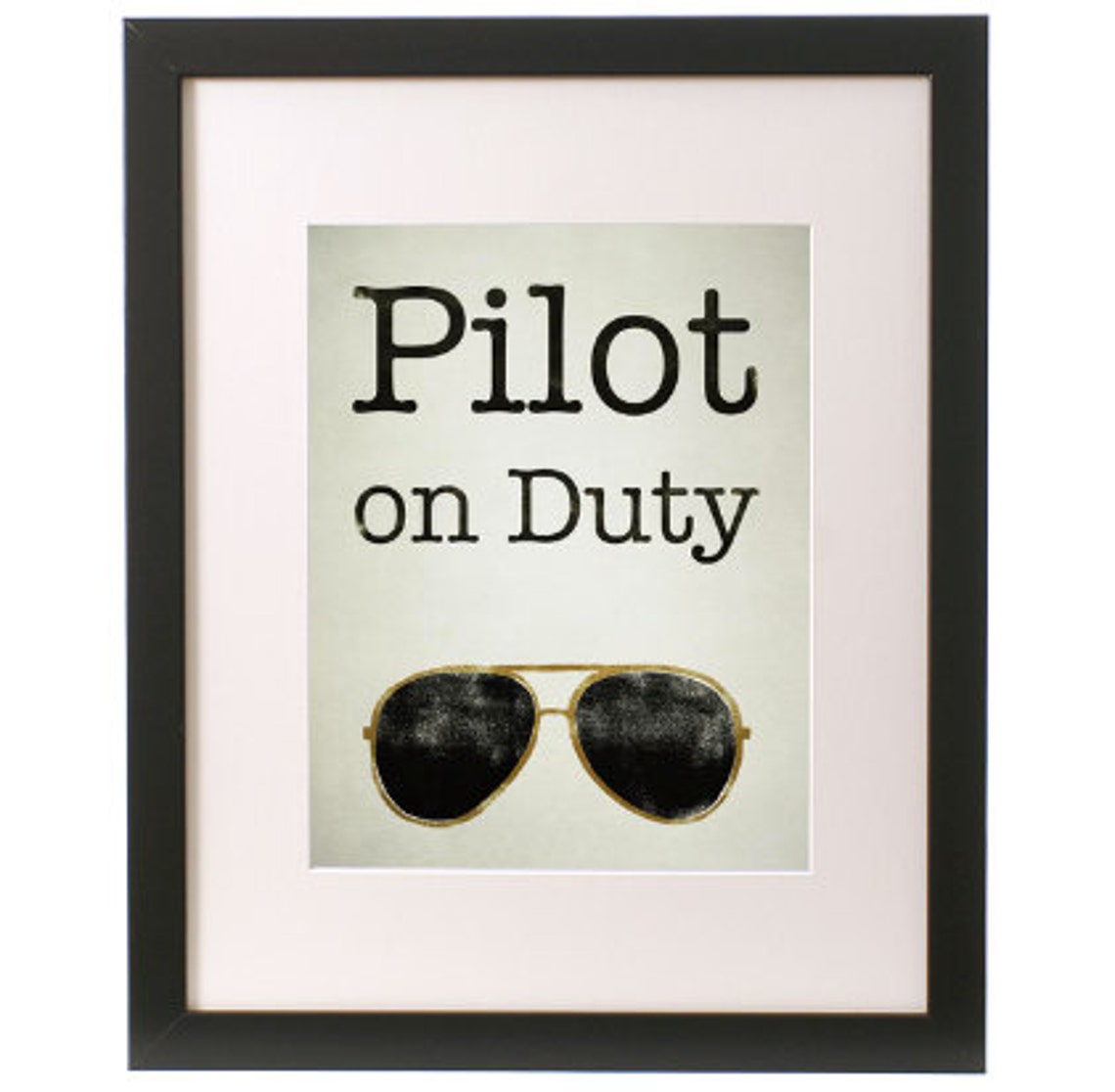 Pilot on Duty - Aviator Sign - Etsy