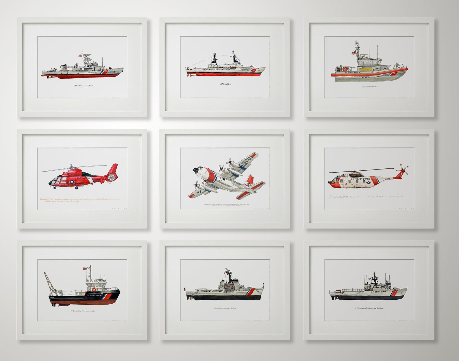 USCG Medium Endurance Cutter WMEC Famous 270' Coast Guard - Etsy