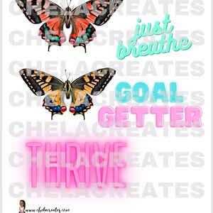 Thrive Collage Printable Sheets PDF - Etsy