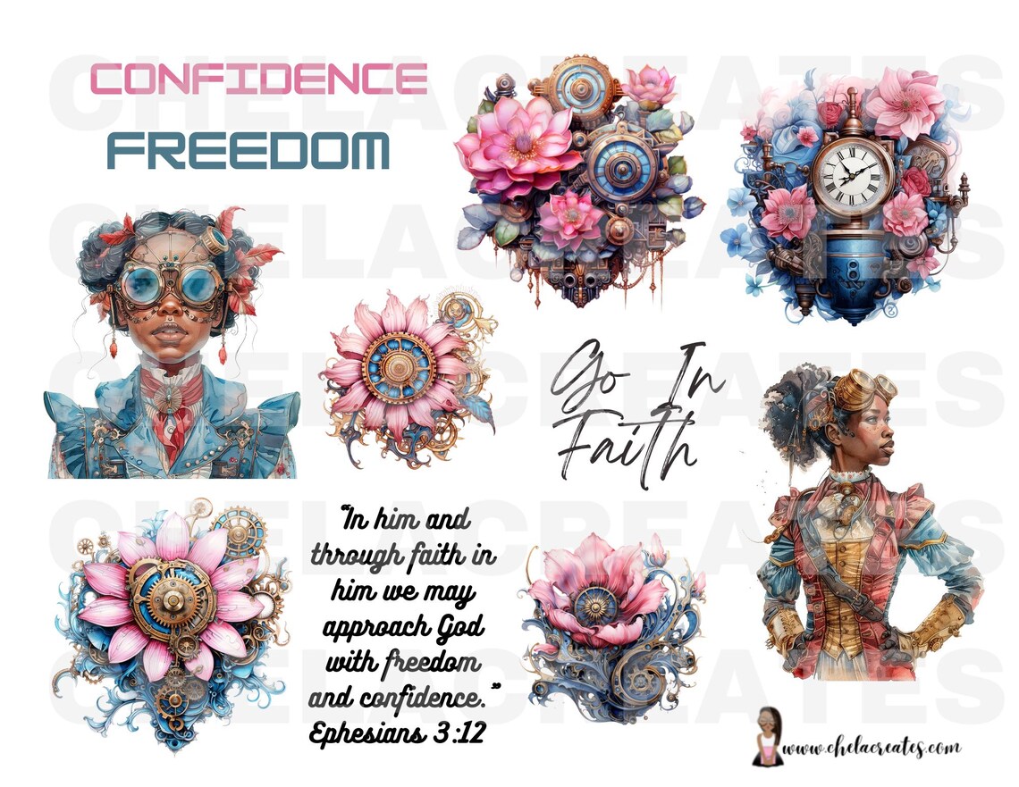 Steampunk Faith in Action - Etsy