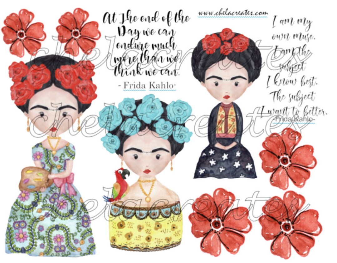 Frida Kahlo Printable - Etsy