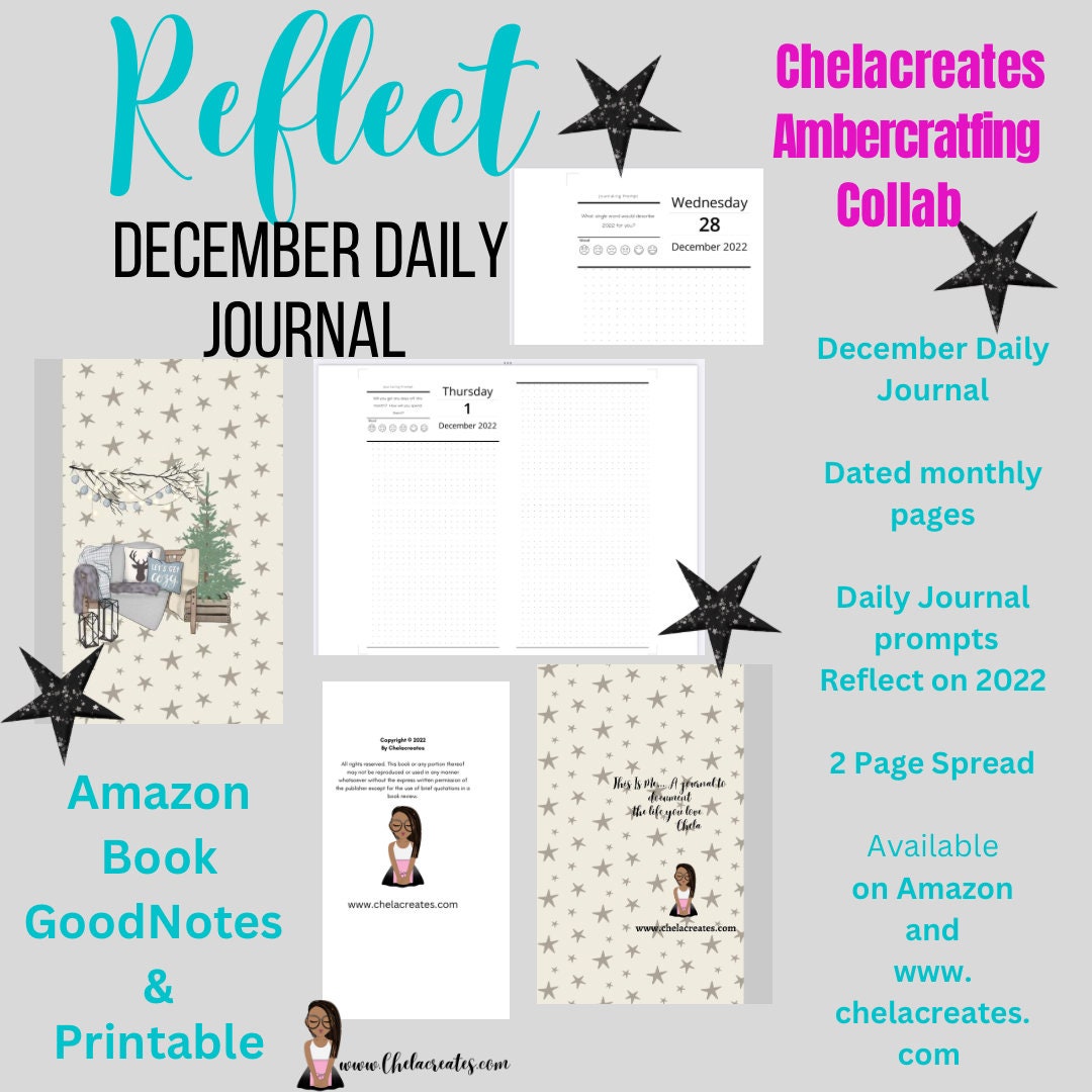 Reflect This is Me Printable Journal - Etsy