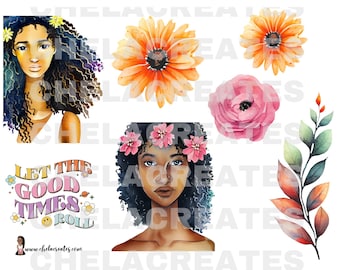 Let the Good Times Roll Retro PNG Digital Design - Etsy