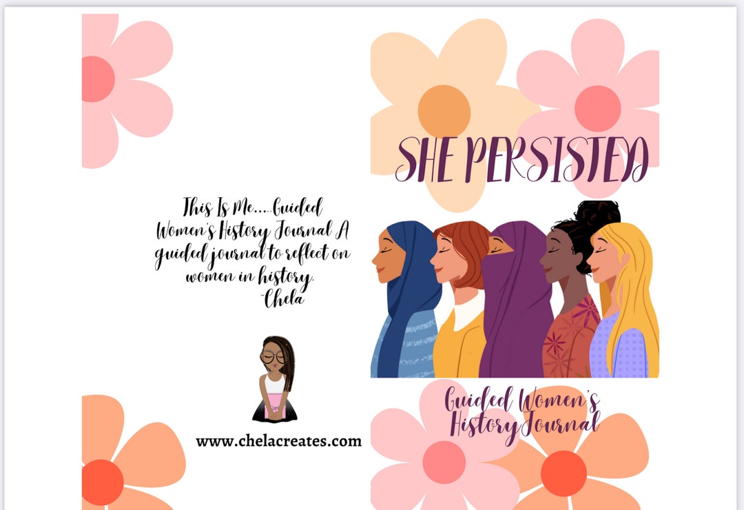 She Persisted …. Women’s History Month PDF PRINTABLE Journal - Etsy