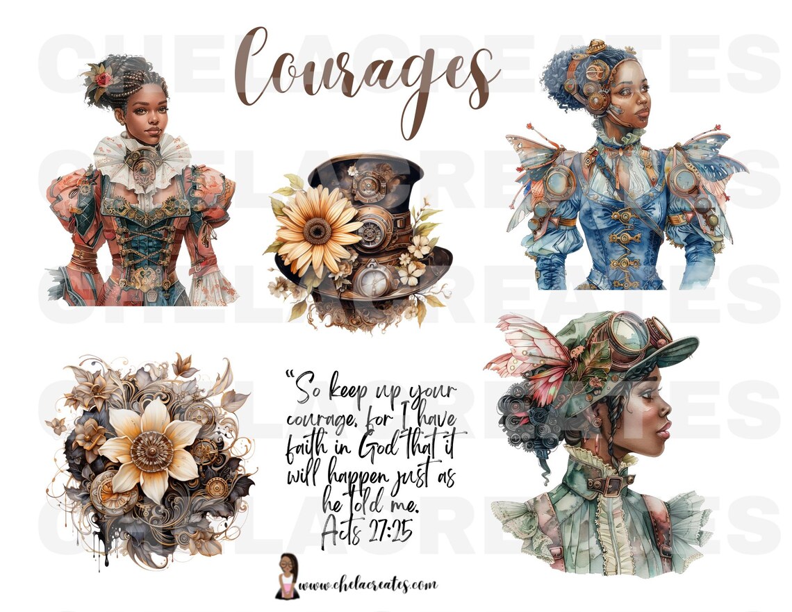Steampunk Faith in Action - Etsy