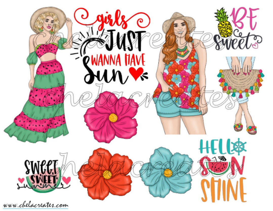 Girls Just Wanna Have Fun Printable - Etsy
