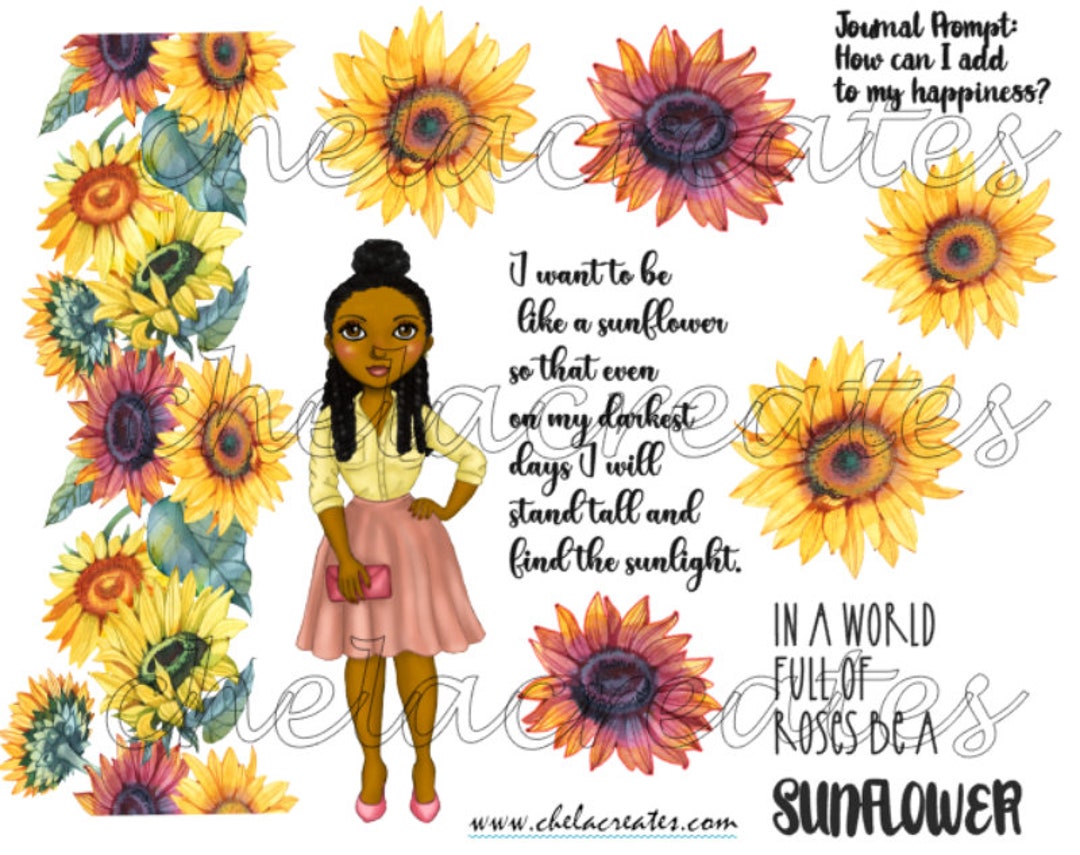 Be a Sunflower DS - Etsy