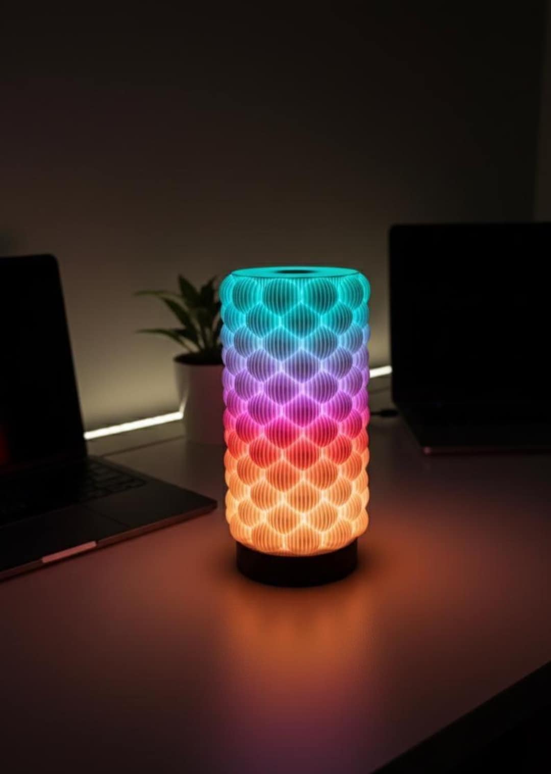 Mood Lamp: Smart RGB WLED Ambient Light Smart Home - Etsy